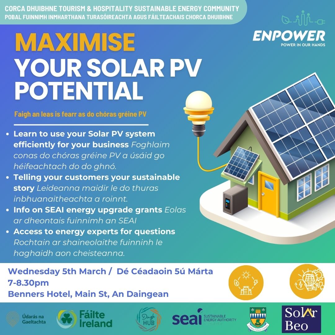 Maximise Your Solar PV Potential – Dingle Hub